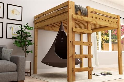 Diy Full Size Loft Bed Plans For Adults Etsy