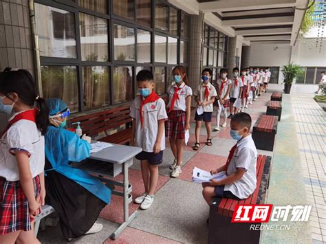 何家坳小学开展校园疫情防控督导检查 小学初中 株洲站 红网