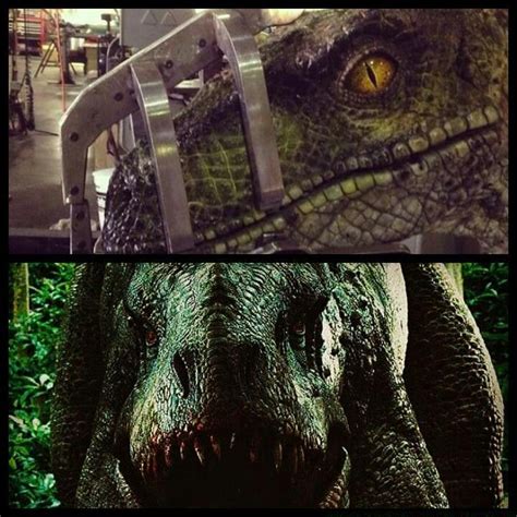 Jurassic World Animatronic Raptor And Possible Animatronic Indominus Rex