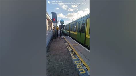 Dart 8100 Class Departing Sandymount Youtube
