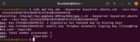 How To Easily Install Dropbox On Ubuntu 1904 Desktop Linuxbabe