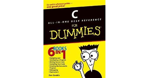 C All In One Desk Reference For Dummies By Dan Gookin