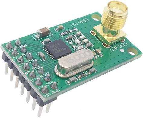 hiletgo nrf905 wireless transceiver module ptr8000 433 486 915mhz with