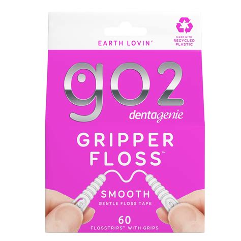 Go2 Dentagenie Gripper Floss Smooth Pack Of 60 Vp Dental And Medical Supplies