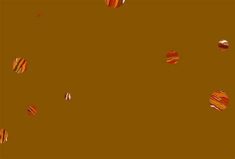 Light Orange Vector Pattern With Spheres 9914028 Vector Art At Vecteezy