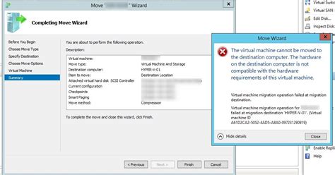 Shared Nothing Live Migration Fails Microsoft Qanda