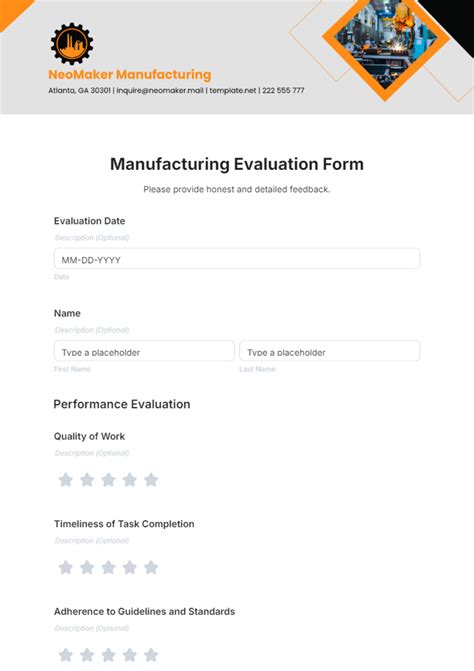 Free Manufacturing Process Flow Chart Template To Edit Online