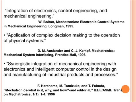 Mechatronics Process Control And Automation Pptx