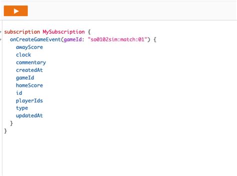 Enhancing Live Sports With The New Aws Appsync Filtering Capabilities Front End Web And Mobile