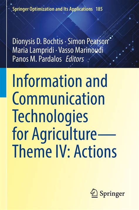 Springer Optimization And Its Applications Information And Communication Technologies