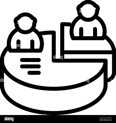 Population Graph Icon Outline Vector Human Team Chart Trend Stock Vector Image Art Alamy