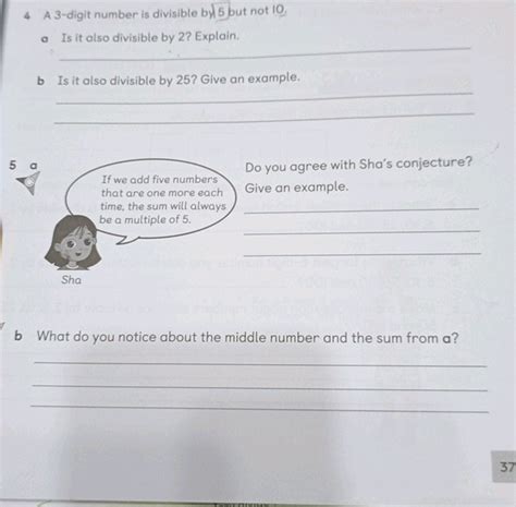 4 A 3 Digit Number Is Divisible By 5 But Not StudyX