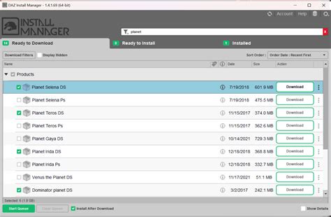 Daz Install Manager Dim 14187 Now Available Updated Page 11 Daz 3d Forums