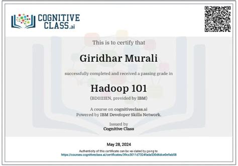 Giridhar Murali On Linkedin Excited To Share That Ive Earned My Certificate For The Course