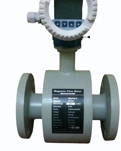Electromagetic Flow Meter For Water Model Name Number Mag Flux A At