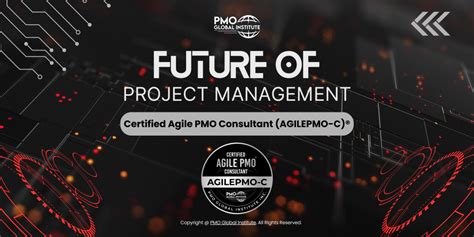 The Future Of Project Management The Certified Agile Pmo Consultant Agilepmo C ® Certification