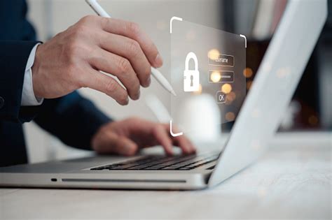 Cyber Security Concept User Privacy Data Information Security Encryption Protect Business And