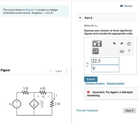 Solved Review The Circuit Shown In Figure 1 Contains A