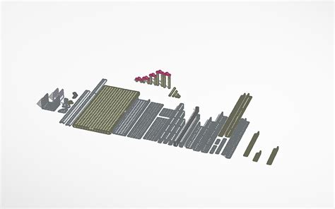 3d Design Pltw Ar Vex Structure Tinkercad