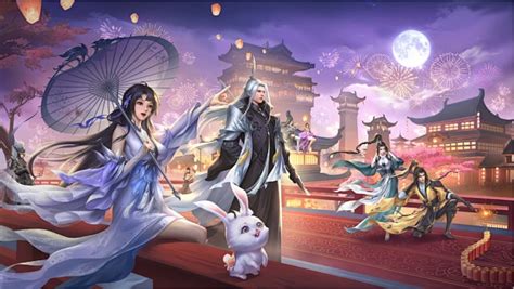 剑侠世界3 周年庆KV 花瓣网