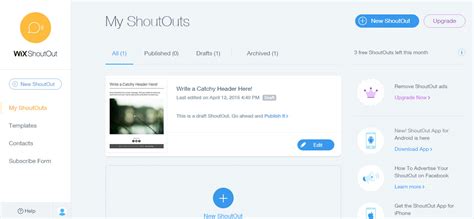 wix shoutout makes it easy to send a newsletter founder s guide