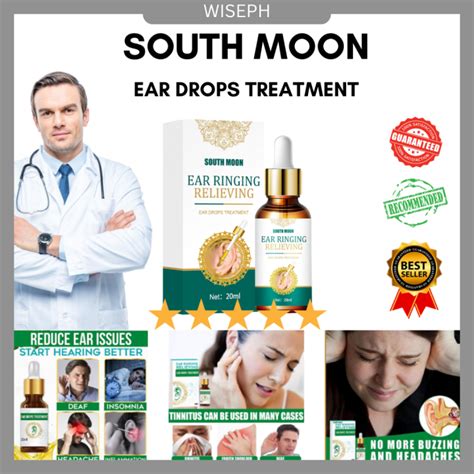 🧏 Hot Sale South Moon Ear Drop Treatment 100 Natural And Very Safe To Use Tinnitus Liquid Ear