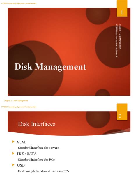 Ch7 Disk Management Pdf File System Information Retrieval