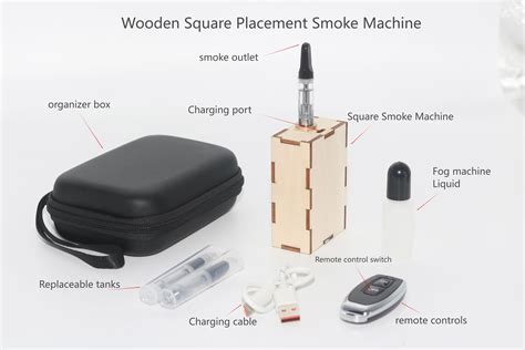 Mini Fog Machine Remote Control Rechargeable Mini Fog Machine