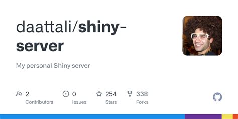 Github Daattalishiny Server My Personal Shiny Server