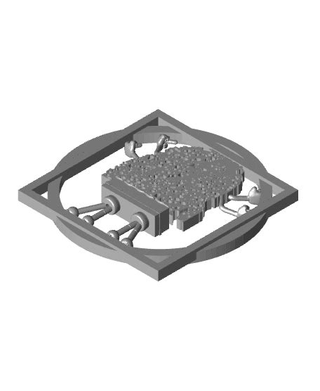 The Vitruvian Spongebob Marley Davinci Xover 3d Model By Syzguru11 On Thangs