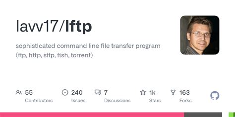 Github Lavv17lftp Sophisticated Command Line File Transfer Program