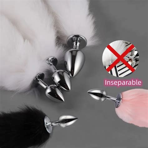 Butt Plugs Tails Plush Fox Tail Anal Plug For Couples Cosplay Erotic Play From Ddmyday 17 67