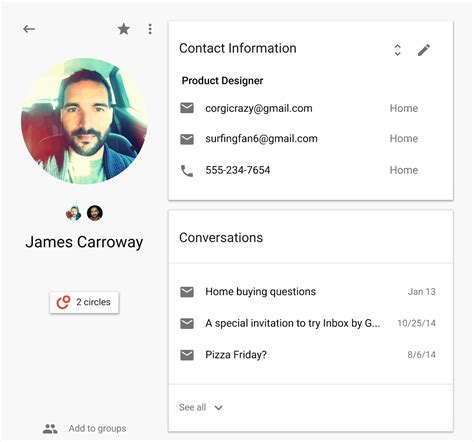 Google Updating Contacts Releases Preview With Better Merged Information And Ability To Delete
