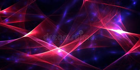 Intersecting Lines Dance In Vibrant Hues Of Dark Violet And Red