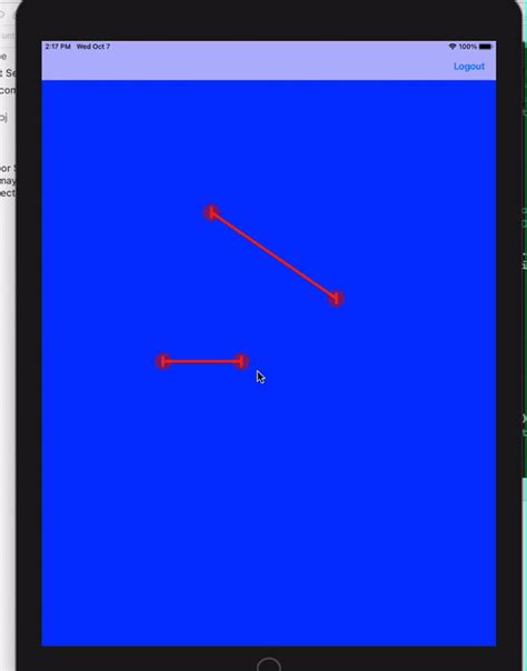 Swift Rotating Cashapelayer With User Touch And Drag Event And Cashapelayers Center Point Is