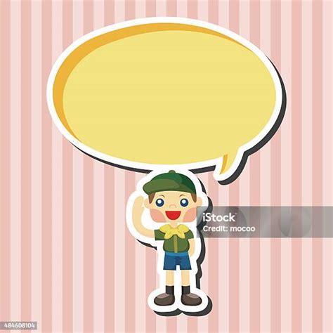 Scout Theme Elements Stock Illustration Download Image Now 2015