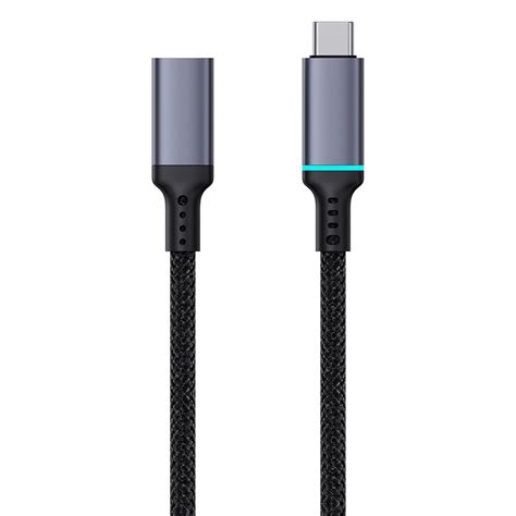 Baseus Hd Seires Gbps Usb C Type C Extension Cable Cable M Black Alexnld Com