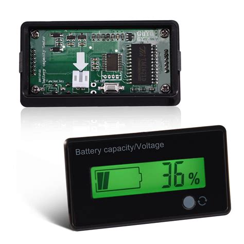 Battery Capacity Voltage Meter Tester Voltmeter Monitor Shopee Philippines
