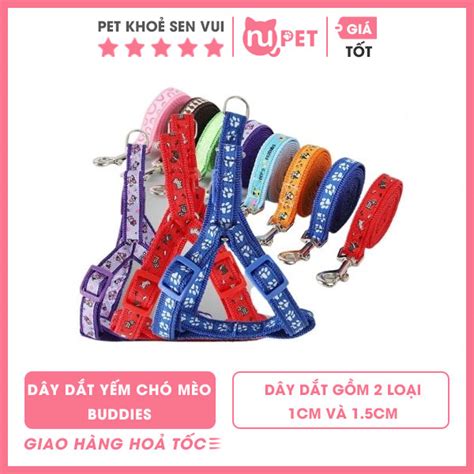 Dây Dắt Yếm Qua Thân Cho Chó Mèo Nupet
