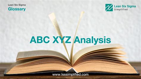 ABC XYZ Analysis Lean Six Sigma Glossary LSSSimplified