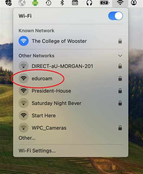 Connecting To Eduroam Technologywooster