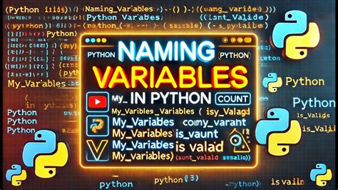 Python Variable Naming Rules Simplified Avoid Common Mistakes Maths Coding Python