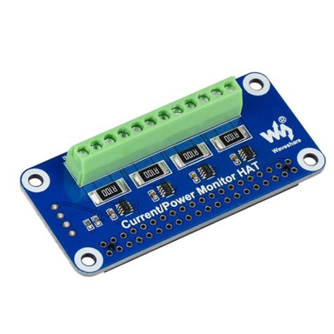 Ch Current Voltage Power Monitor HAT For Raspberry Pi
