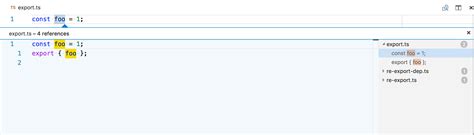 find references does not work for re exported default · issue 17007