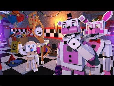 Minecraft Fnaf Sister Location Bidybab And Minireena Daycare