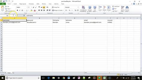 Add Or Enroll Users In Moodle By Uploading A Spreadsheet CSV YouTube