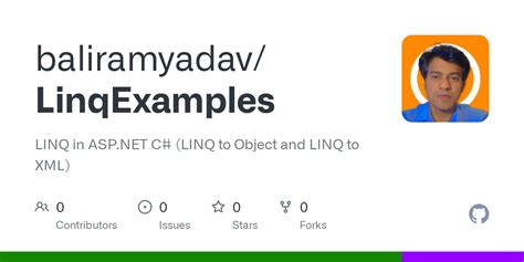 Github Baliramyadavlinqexamples Linq In Aspnet C Linq To Object