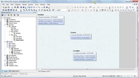 004 Erwin Data Modeler Relationships Youtube