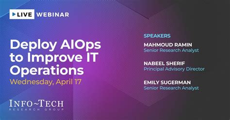 Tatiana Cuevas On Linkedin Aiops Ai Operations Webinar