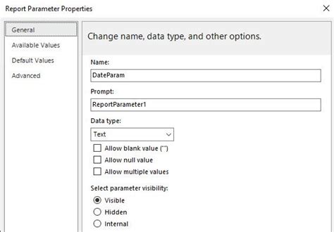 Solved Report Builder Parameter Formatting Datetime To D